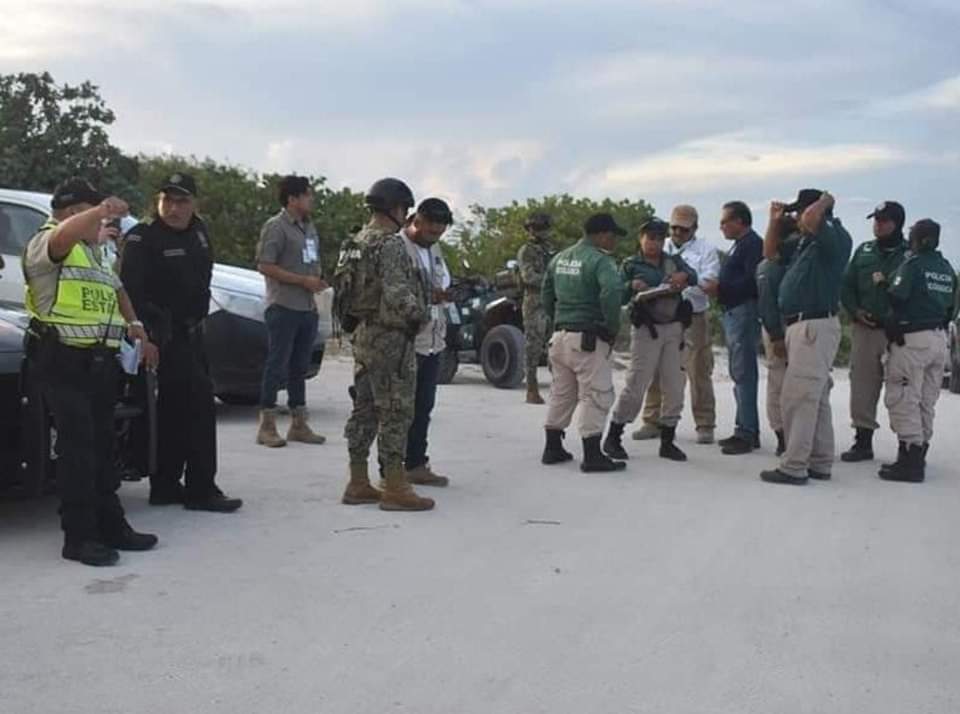La MARINA hace operativo en Chuburná Puerto en favor de las tortugas
